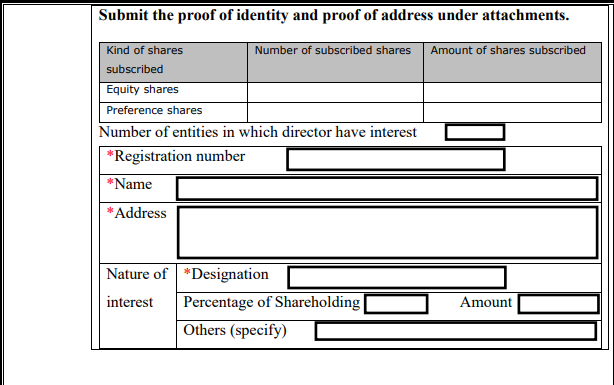 New Form for Company Incorporation(SPICe+) | CONSULTEASE.COM